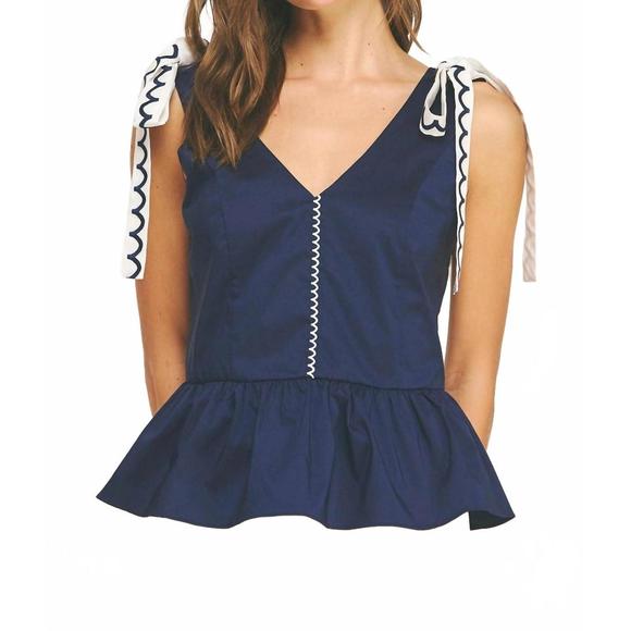Strut & Bolt | Tops | New Strut Bolt Scallop Embroidery Sleeveless Top ...
